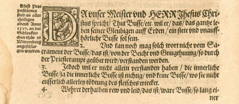 The 95 Theses: A reader's guide – The Lutheran Witness