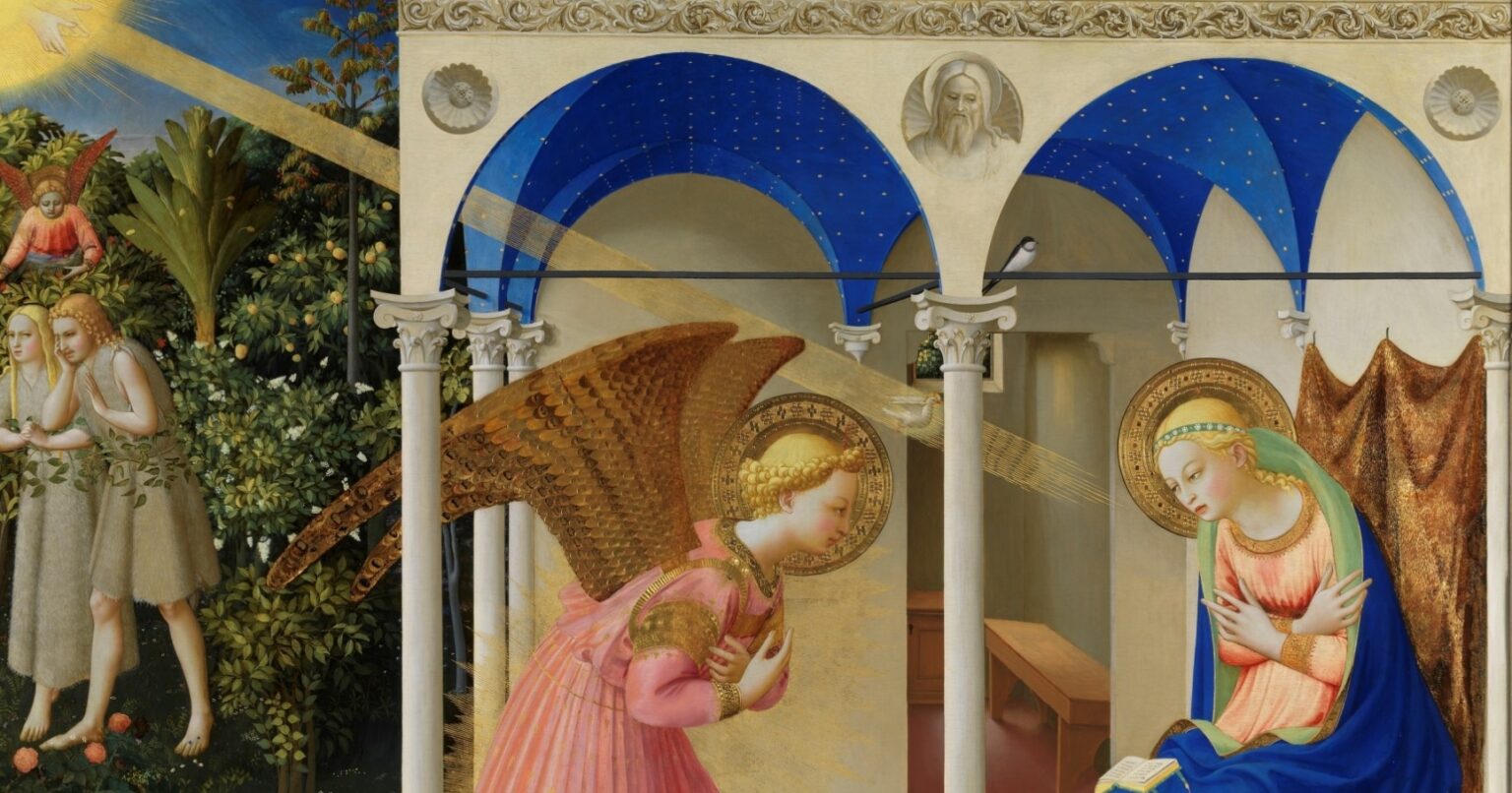 On "The Annunciation" by Fra Angelico: Receiving the Gift of Jesus ...